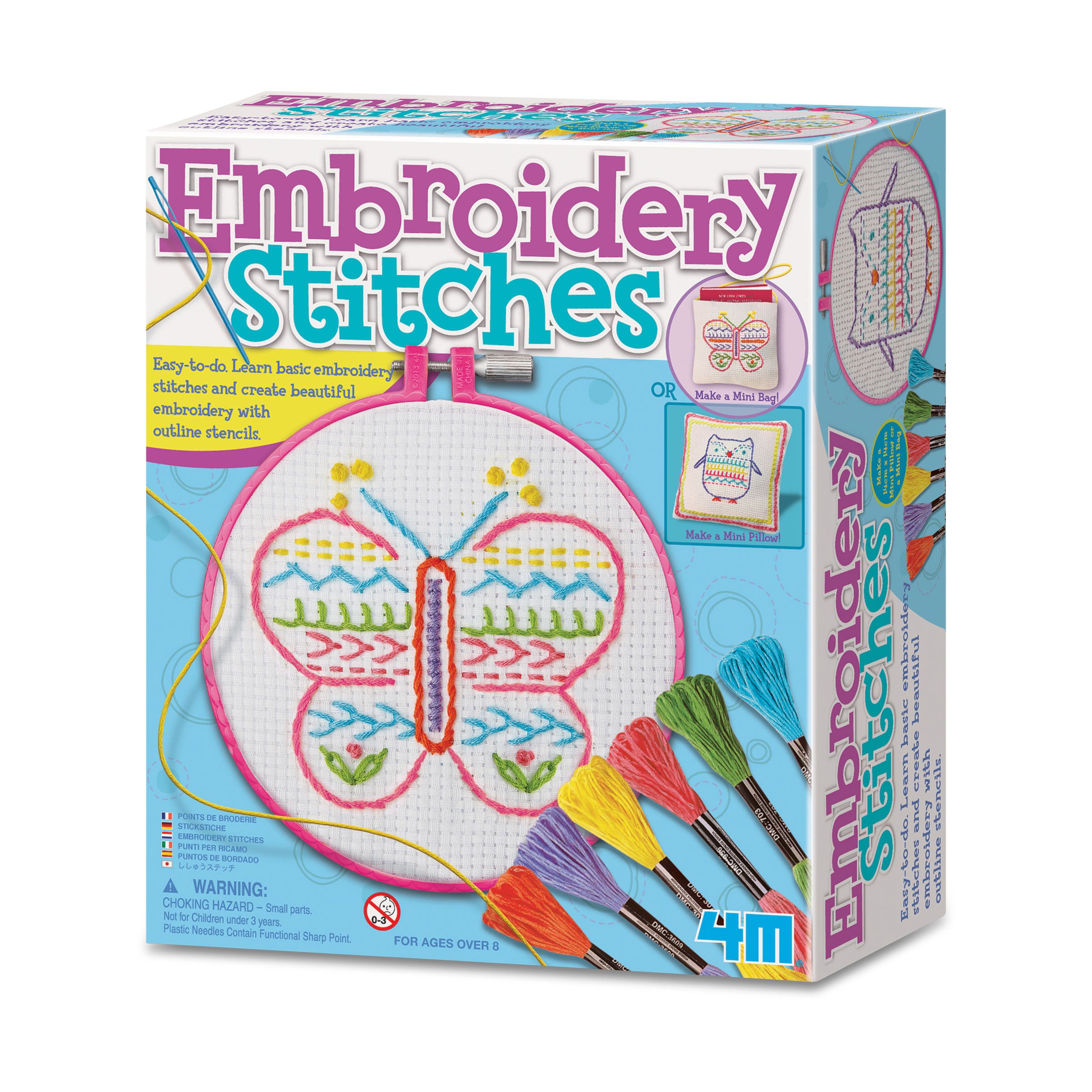 4M Embroidery Stitches Kit – The Shop at Old Parliament House
