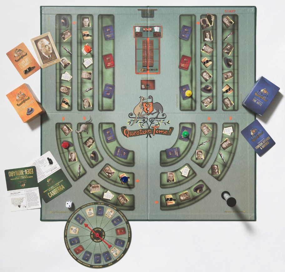 Question Time! Board Game – The Shop at Old Parliament House