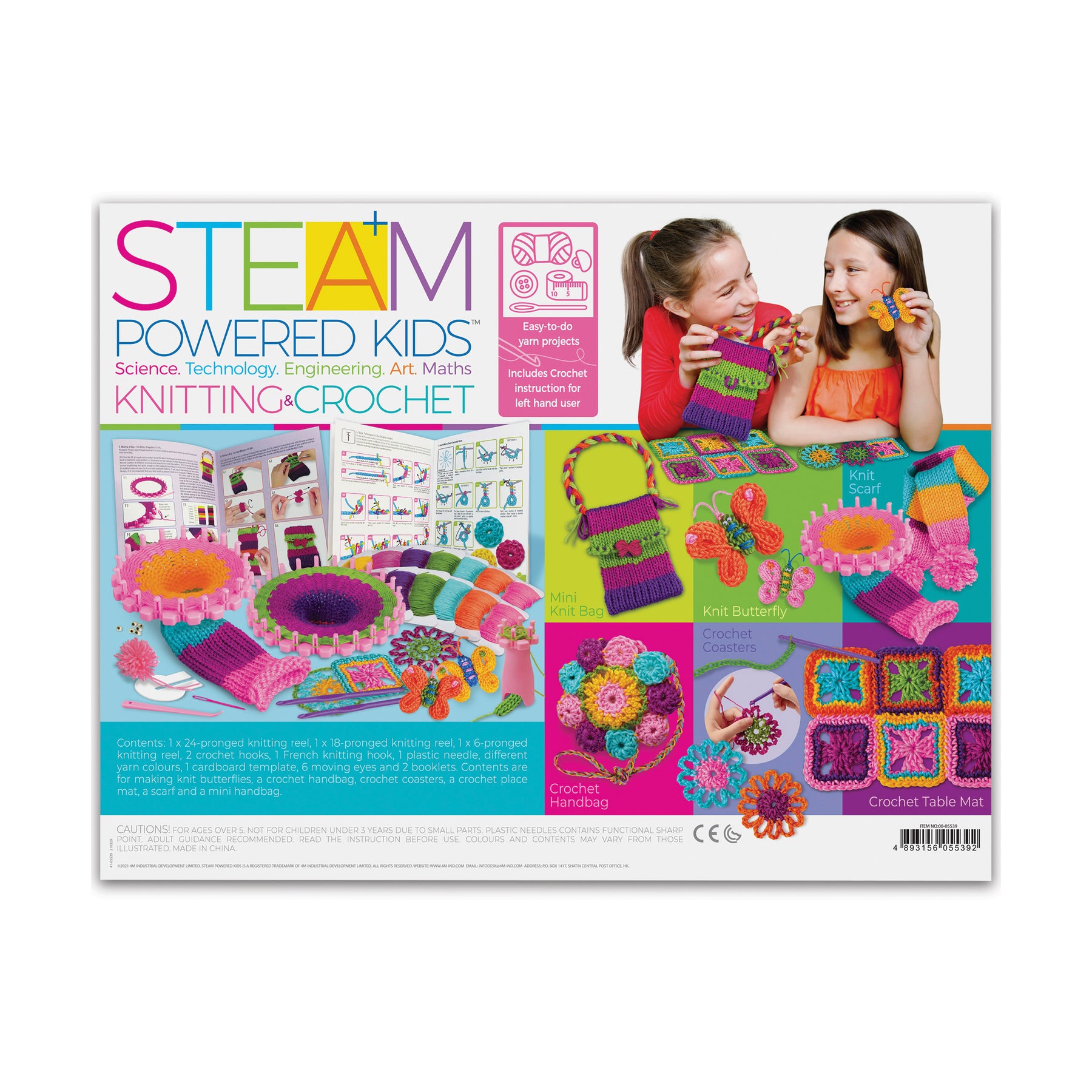 STEAM Powered Kids Knitting & Crochet – The Shop at Old Parliament House