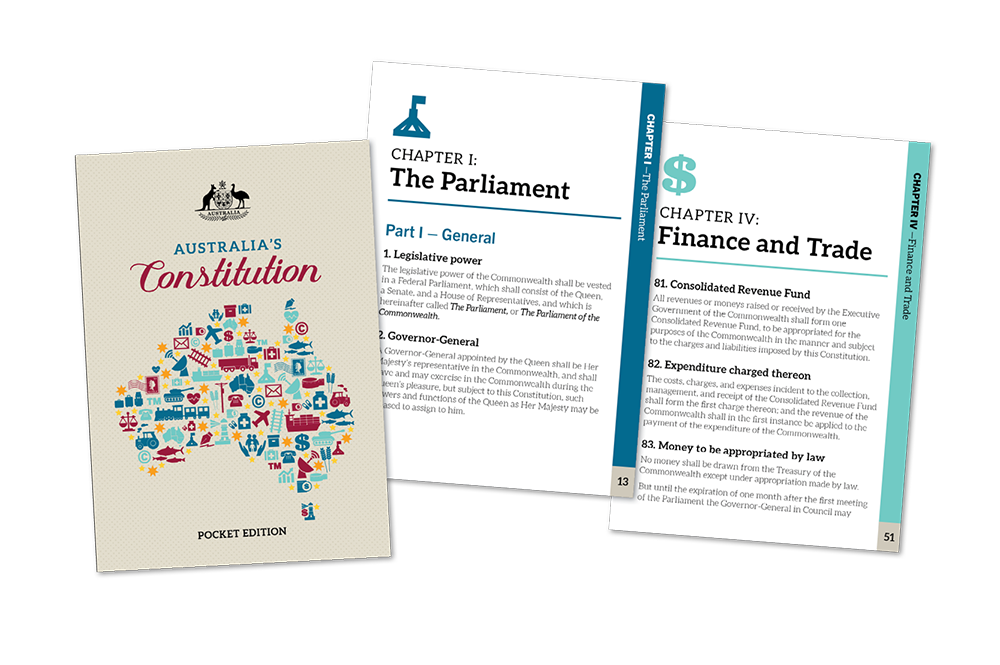 Australia's Pocket Constitution – The Shop at Old Parliament House